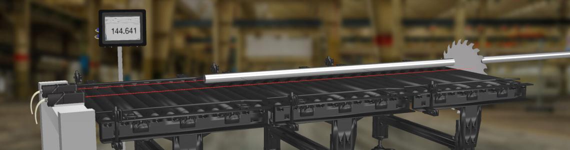 Cut-to-Length Steel Bar - Displacement Sensors - Acuity Laser