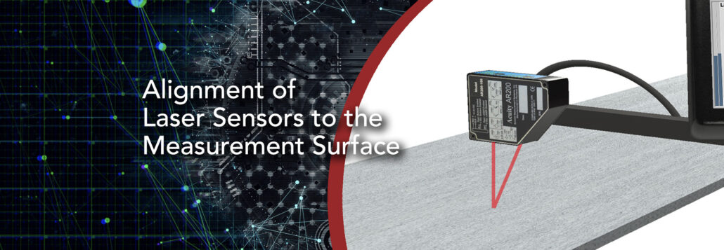 Alignment of Laser Sensors to the Measurement Surface - Acuity Laser